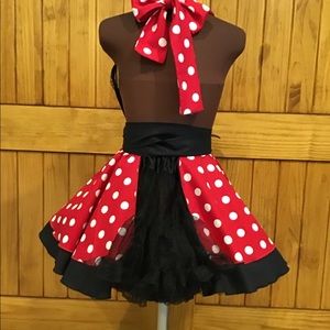 Accessories | Minnie Mouse Pin Up Apron | Poshmark